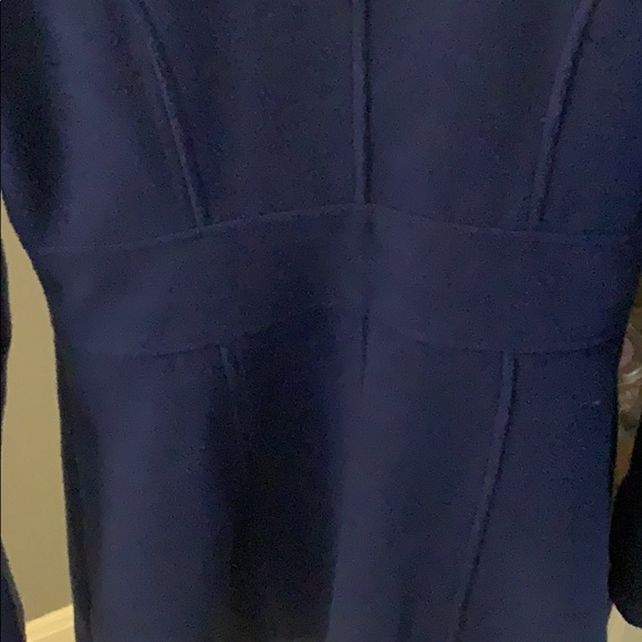 mine | Jackets & Coats | Blue Wool Winter Coat | Poshmark